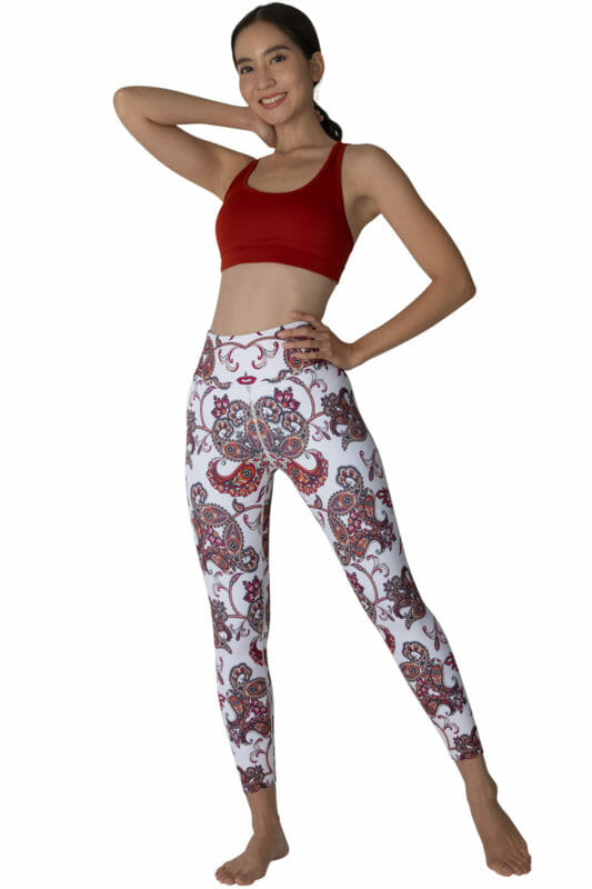 Pralamba 7/8 Leggings by Chandra Yoga & Active Wear