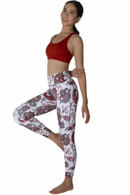 Pralamba 7/8 Leggings by Chandra Yoga & Active Wear